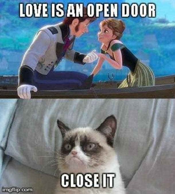 21 Best Grumpy Cat Memes And Funny Quotes About Love And Life Yourtango